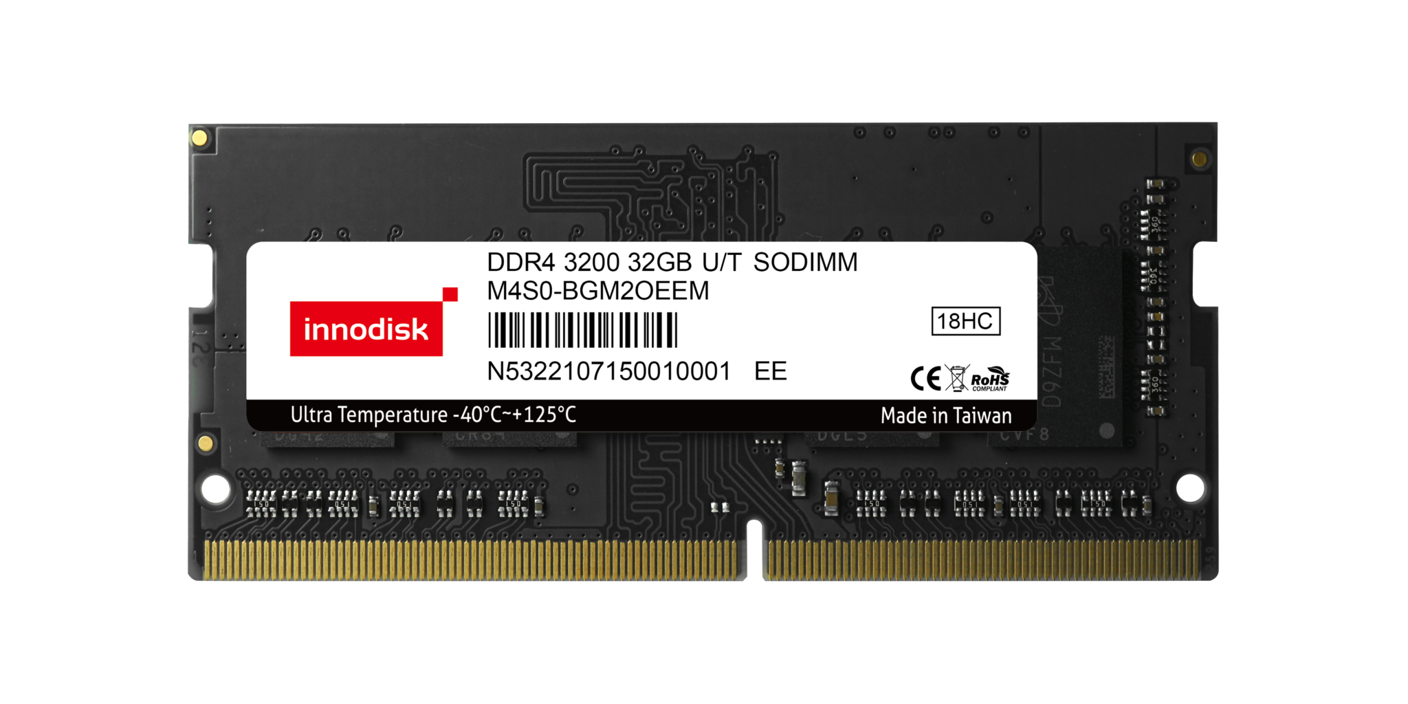 DDR4 Ultra Temperature SODIMM | STORAGE AND MEMORY SOLD AT TRITECH ...